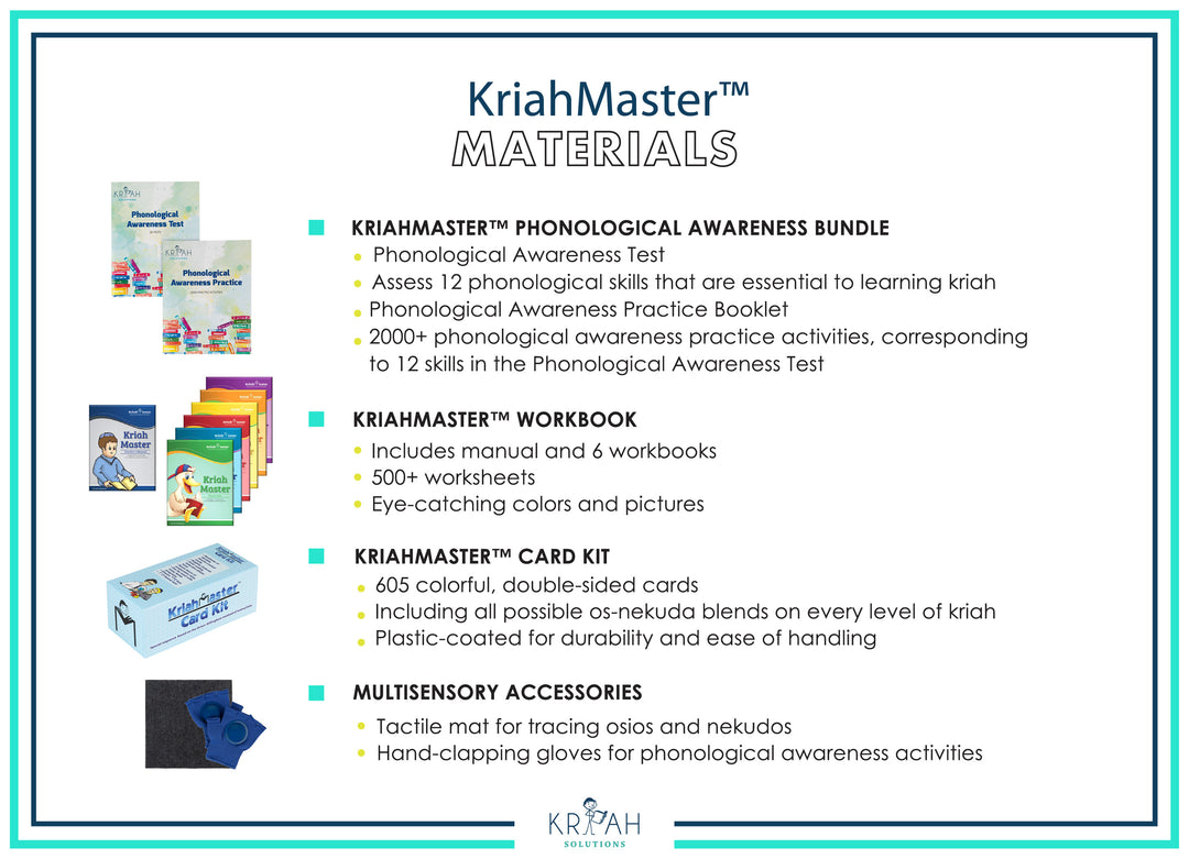 KriahMaster™ Program Kit – Kriah Solutions